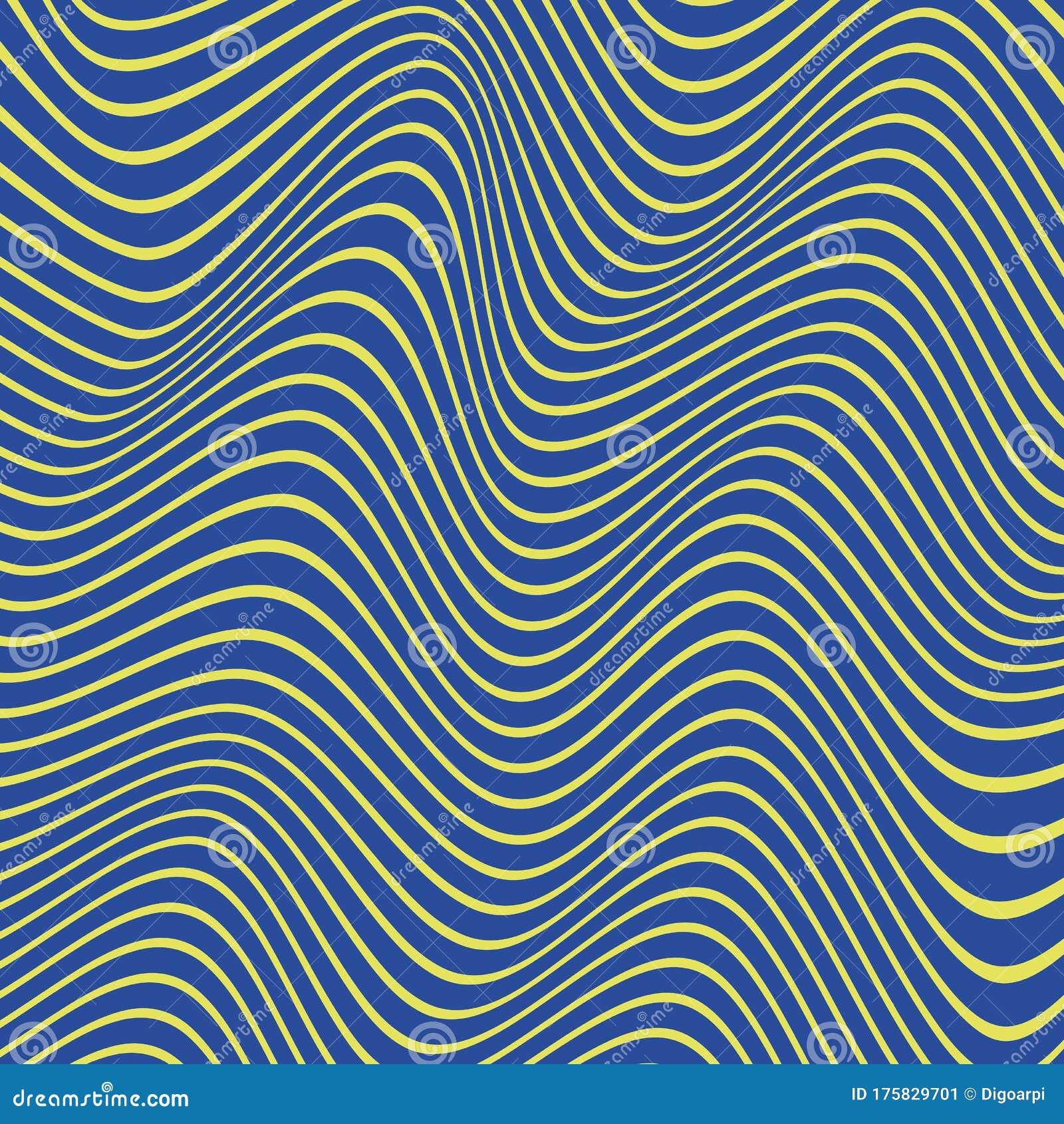 Nice pattern with waves stock vector. Illustration of wave - 175829701