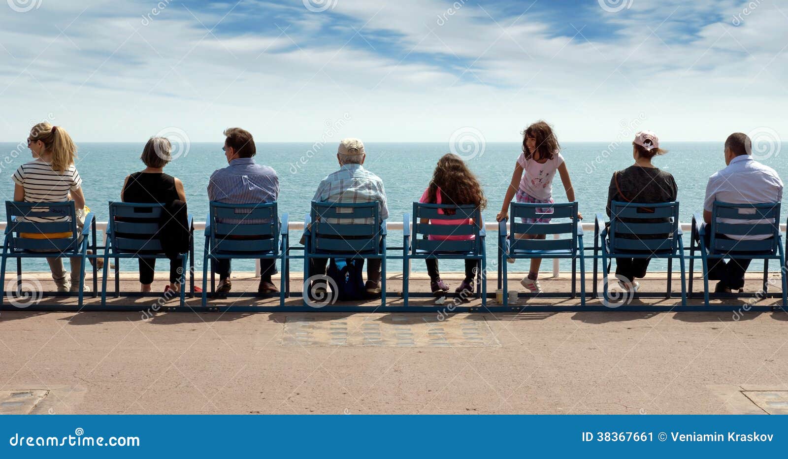 Nice - People Sit on Chairs Editorial Photo - Image of destination ...