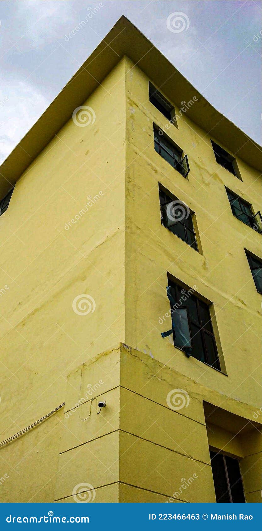 The Nice Pic of Corner of the Building. Stock Image - Image of tower ...