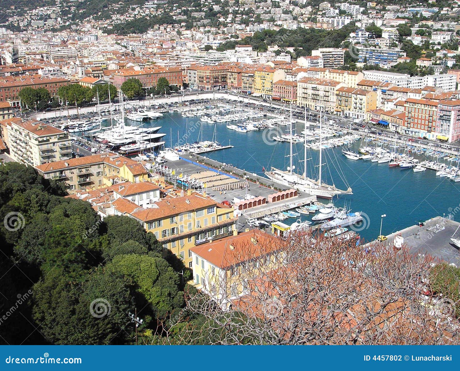 Nice Port stock photo. Image of view, travelling, nice - 4457802