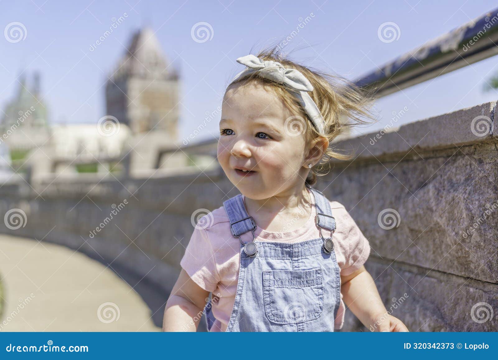 Nice Portrait of Happy Joyful Child Outside Stock Image - Image of ...