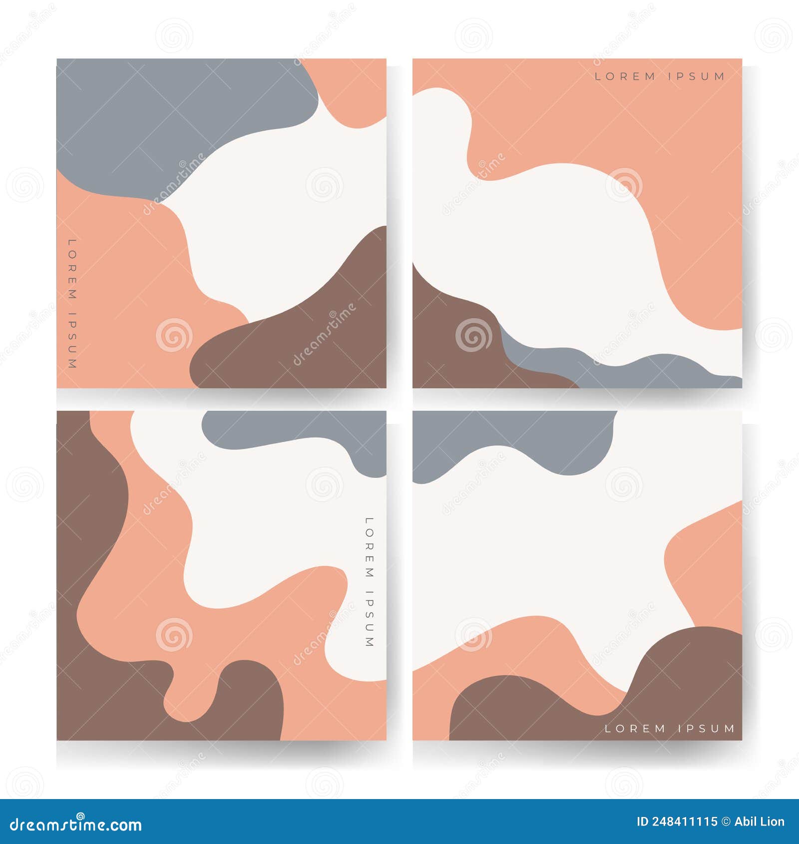 5. Nice Poster Design with Smooth Lines in Classic Colors Free Vector ...