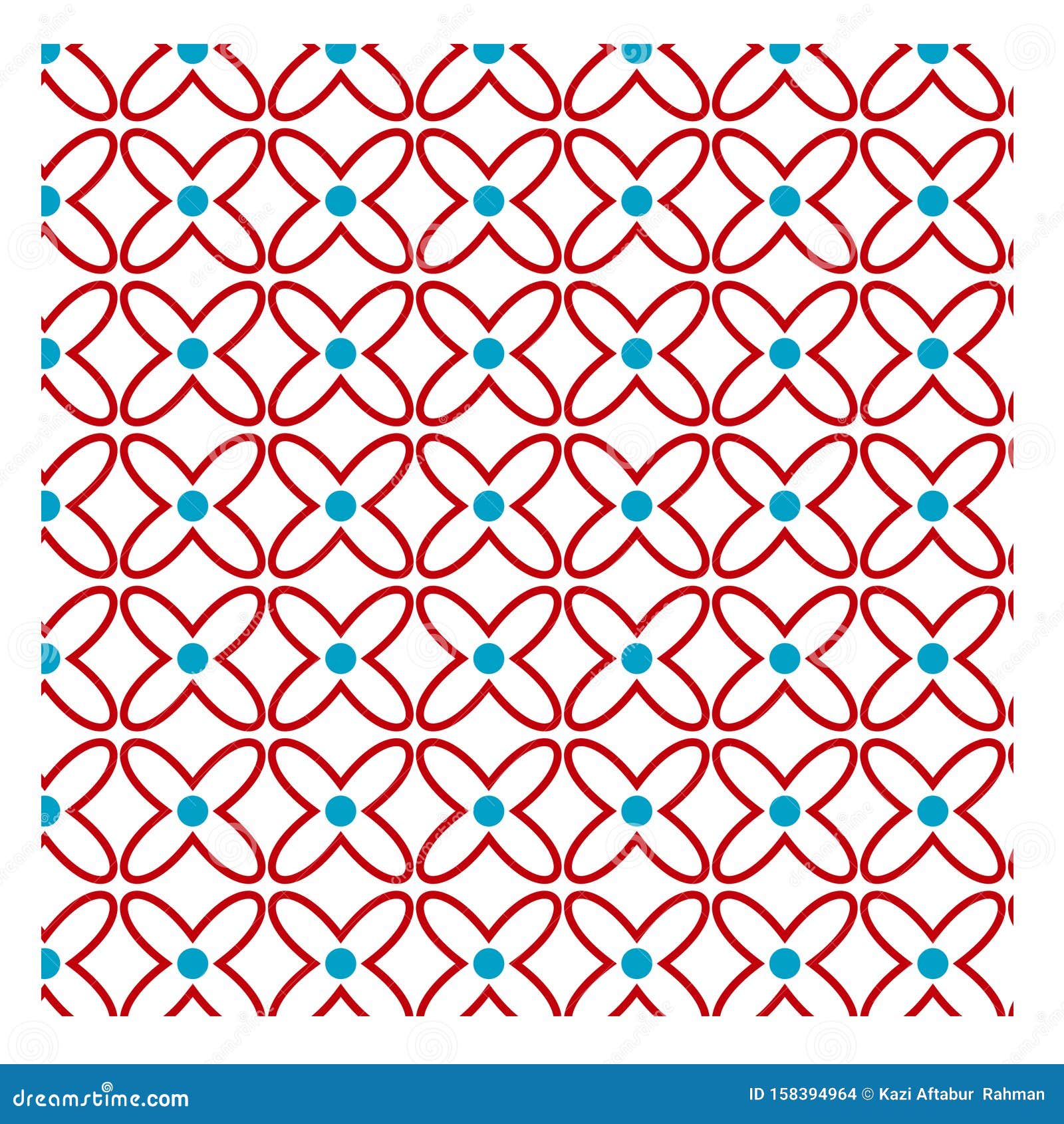 Nice Red Awesome Pattern Design TemplateDesign Stock Illustration ...