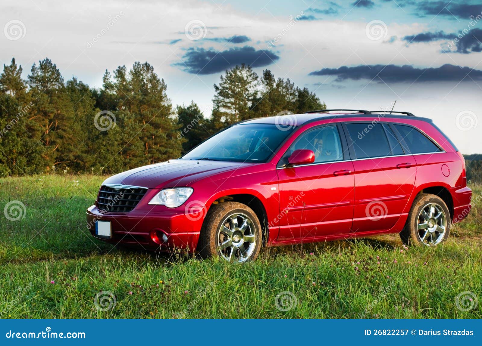 Nice red car stock image. Image of green, beauty, automobile - 26822257