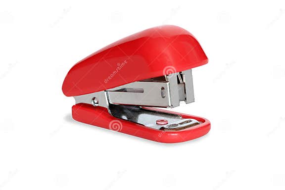 Nice red stapler stock image. Image of stapler, office - 8419263