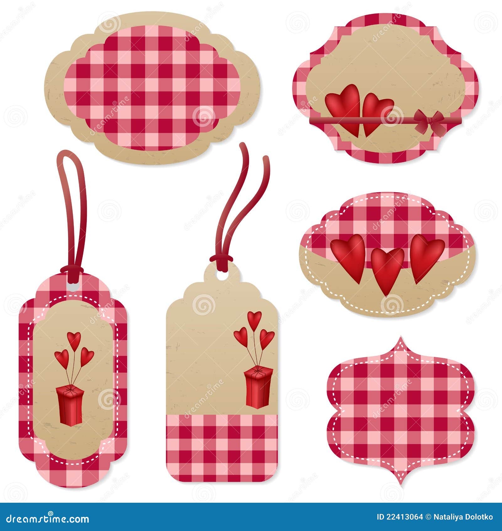 Nice red tags stock vector. Illustration of backdrop - 22413064