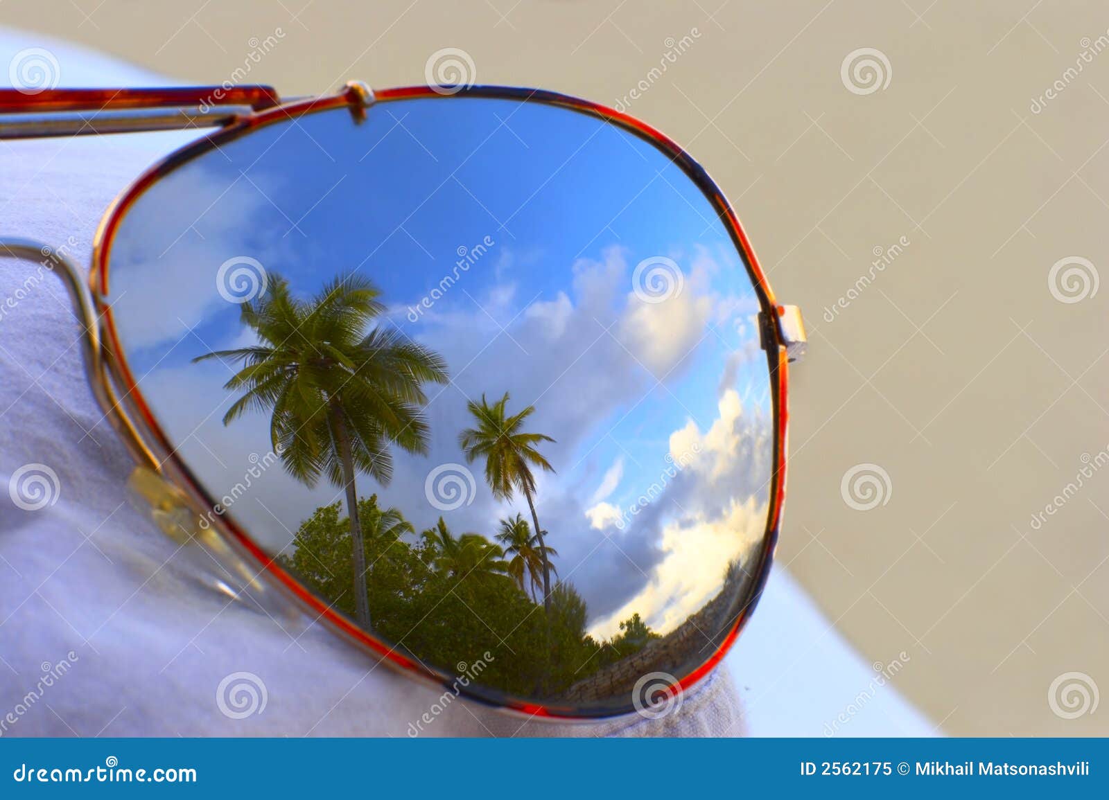 Nice reflection stock image. Image of sandy, exotic, seasand - 2562175