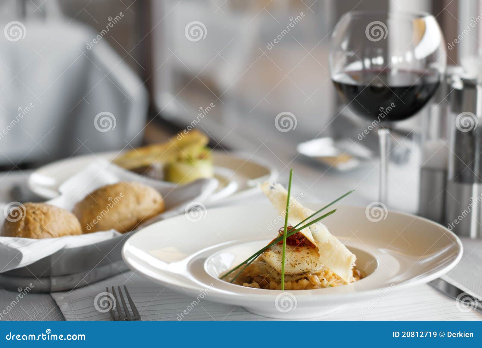 Nice restaurant food stock image. Image of european, dinner - 20812719