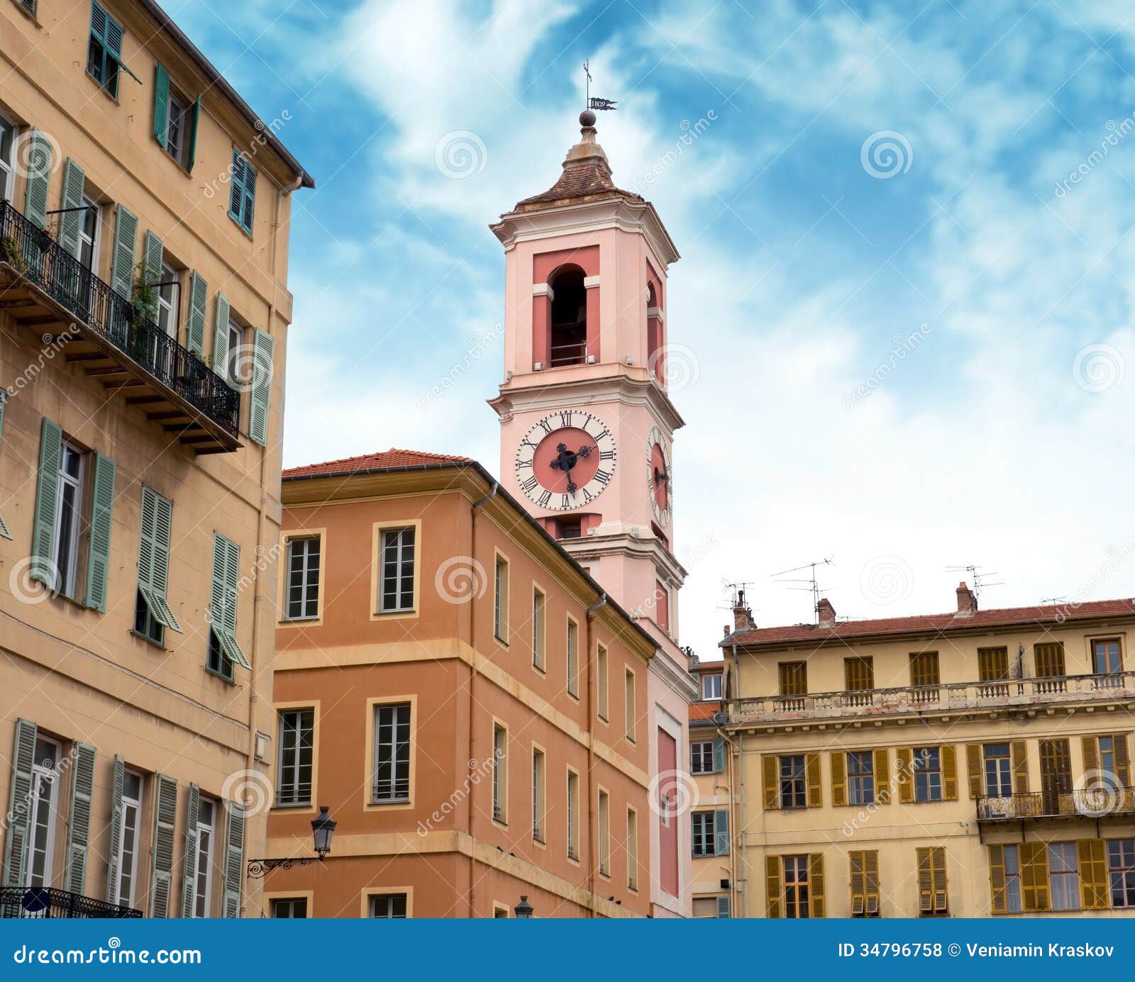 Nice - Rusca Palace stock photo. Image of nice, europe - 34796758