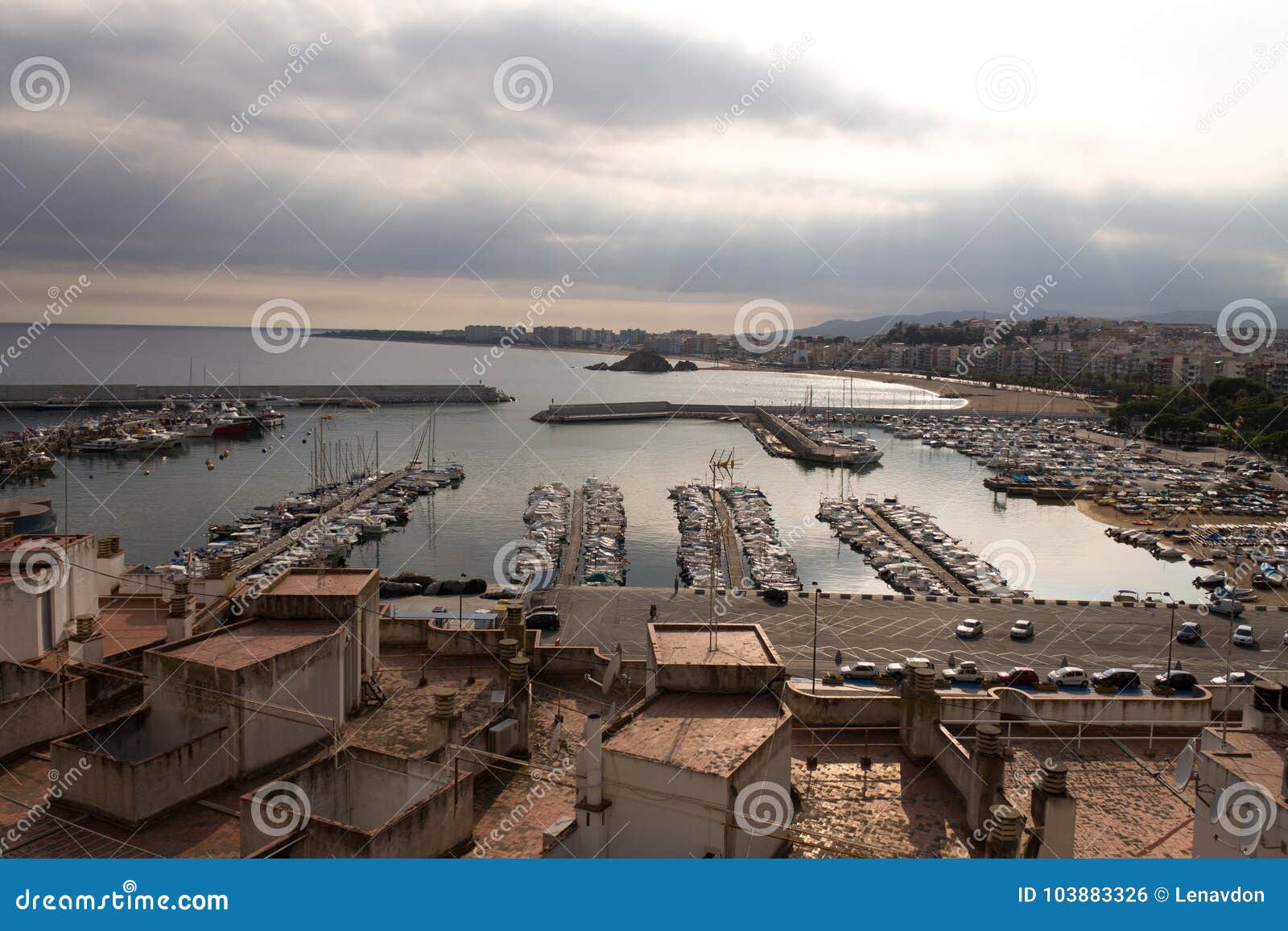 One of ports of Spain editorial photo. Image of travel - 103883326