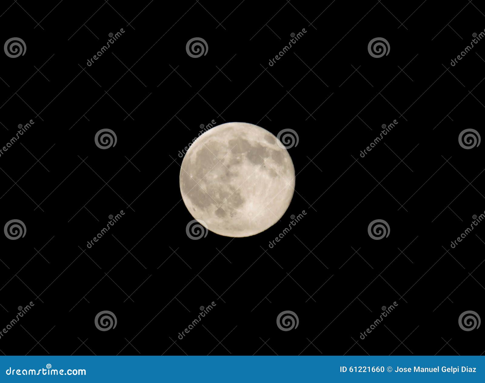 Nice Shoot of the Full Moon Stock Photo - Image of light, blue: 61221660