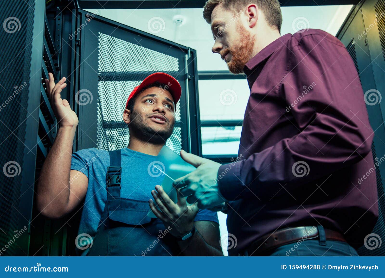 Man Trying To Explain Himself Royalty-Free Stock Photo | CartoonDealer ...
