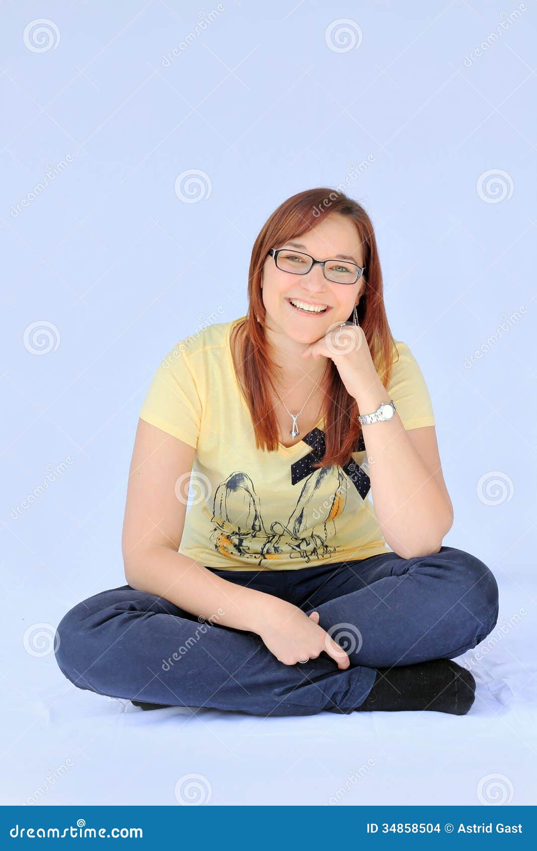The nice smile stock photo. Image of contently, fine - 34858504
