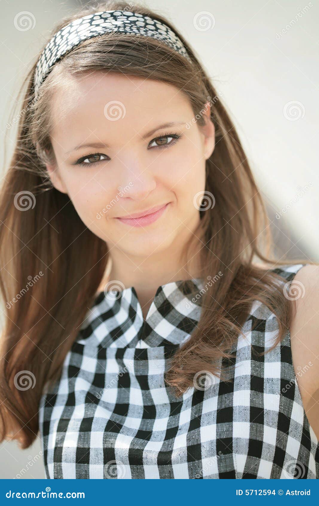 Nice smiling girl stock photo. Image of person, beautiful - 5712594