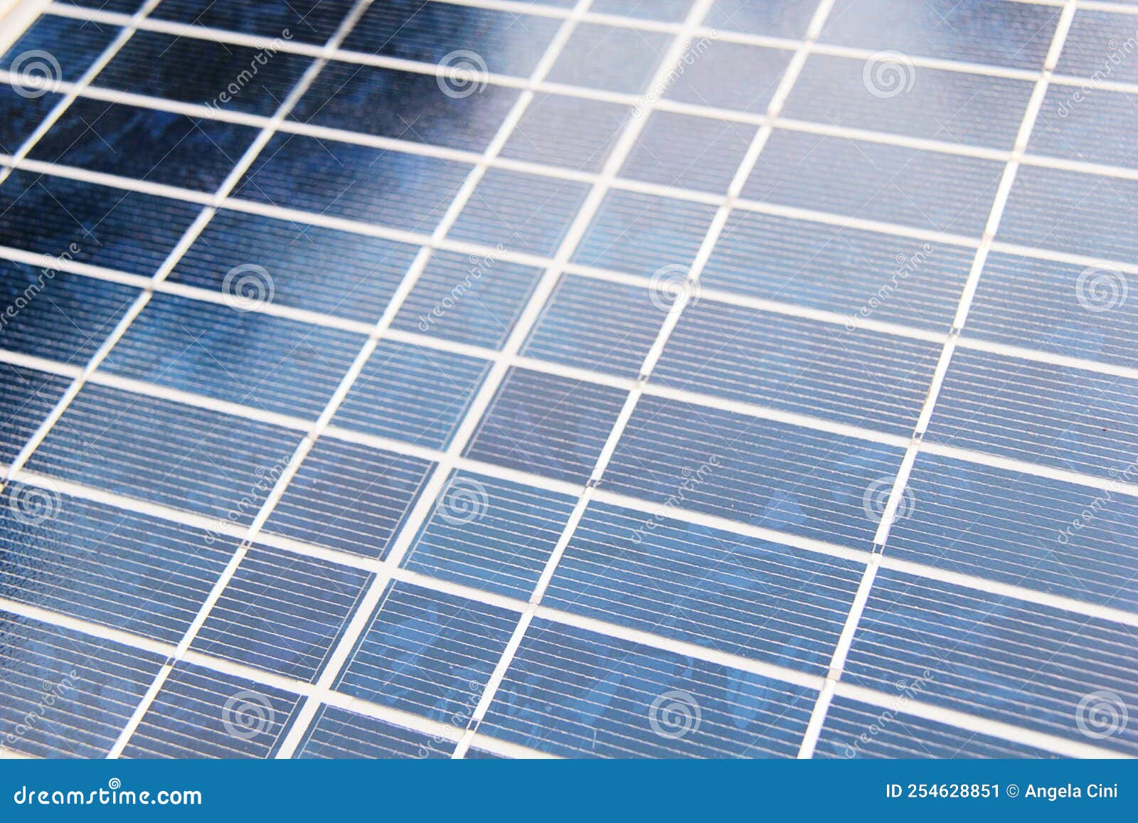 Nice Solar Panel Macro Collector Close Up Stock Image - Image of detail ...