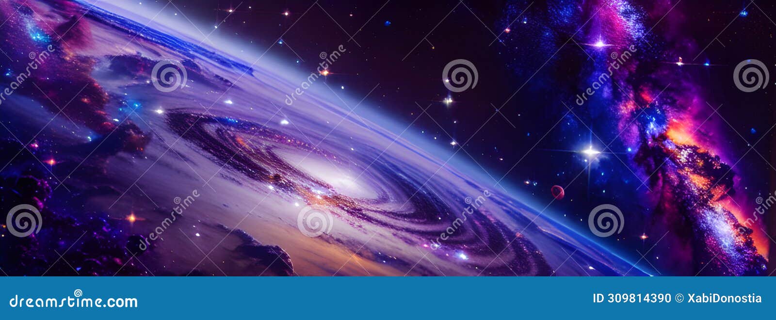 Nice Space Background with Galaxies, Solar Systems, Stars and Planets ...