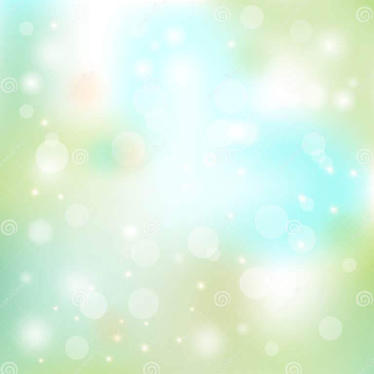 Nice Spring Blue Background Stock Illustration - Illustration of ...