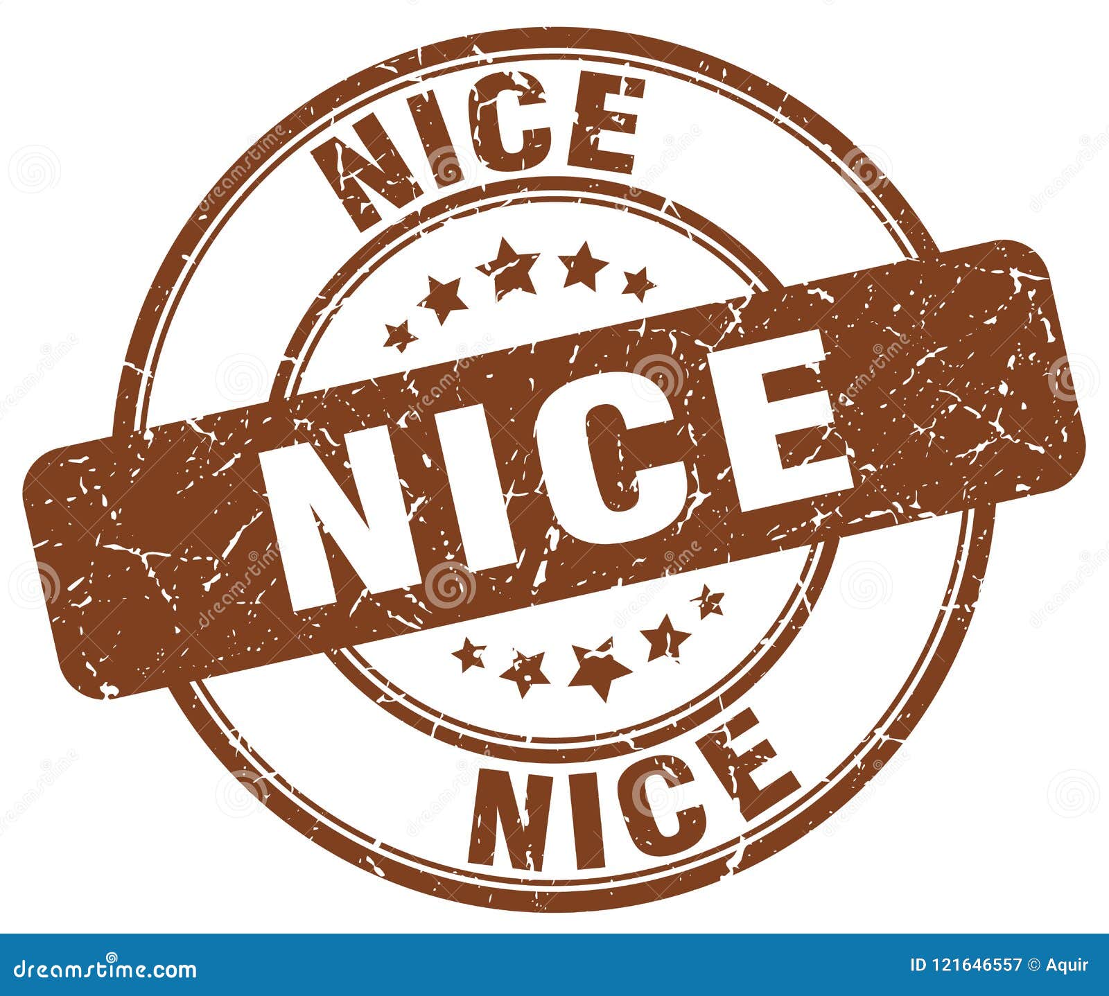 Nice stamp stock vector. Illustration of hospitality - 121646557