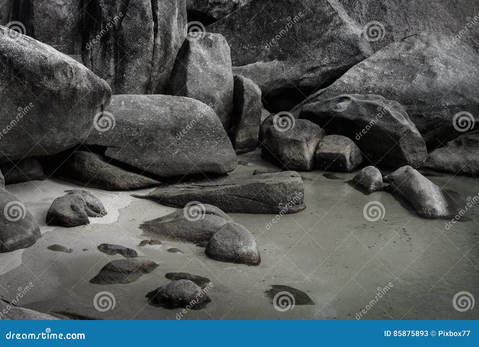 Nice stone at beach stock image. Image of tour, stone - 85875893