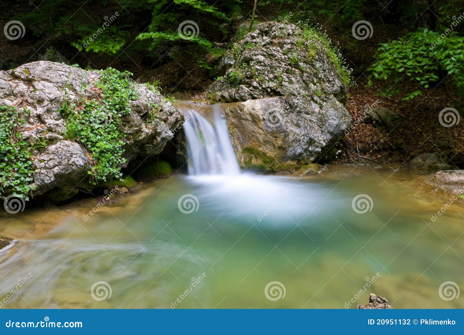 Nice stream stock photo. Image of river, mountain, park - 20951132