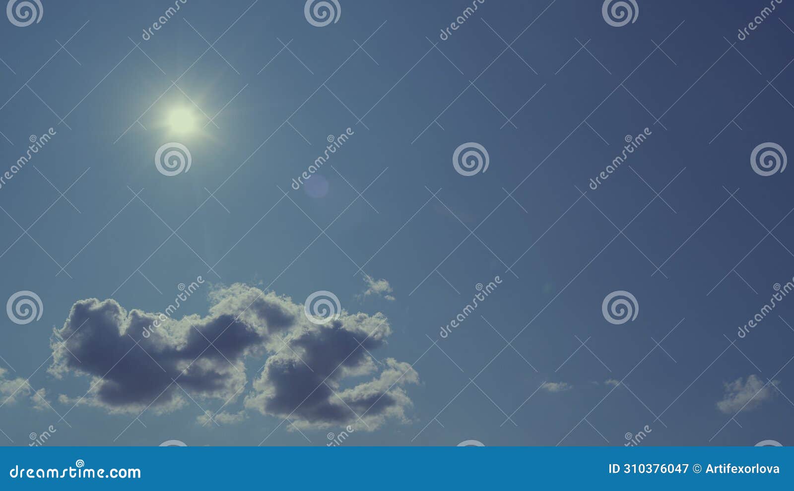 Nice Sun Beam Shining with Clouds Sky. Sky Clouds,Sky with Clouds and ...