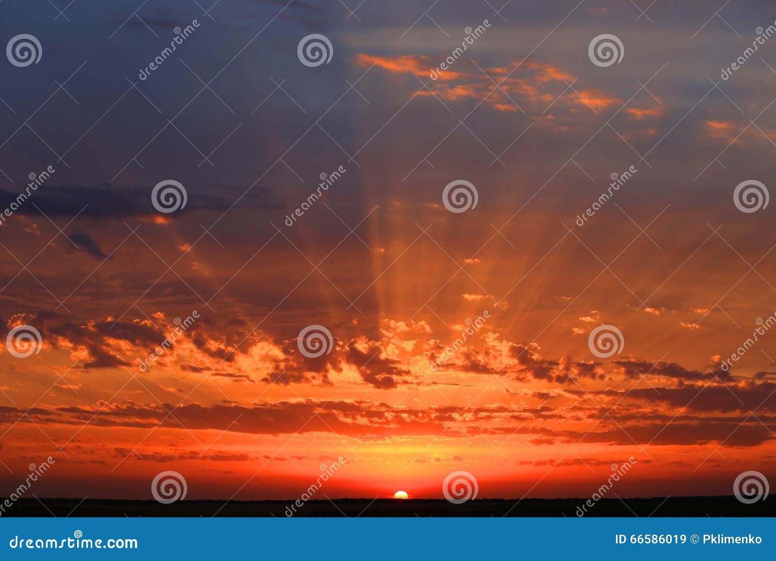 Nice sunset sky stock image. Image of blue, clouds, light - 66586019