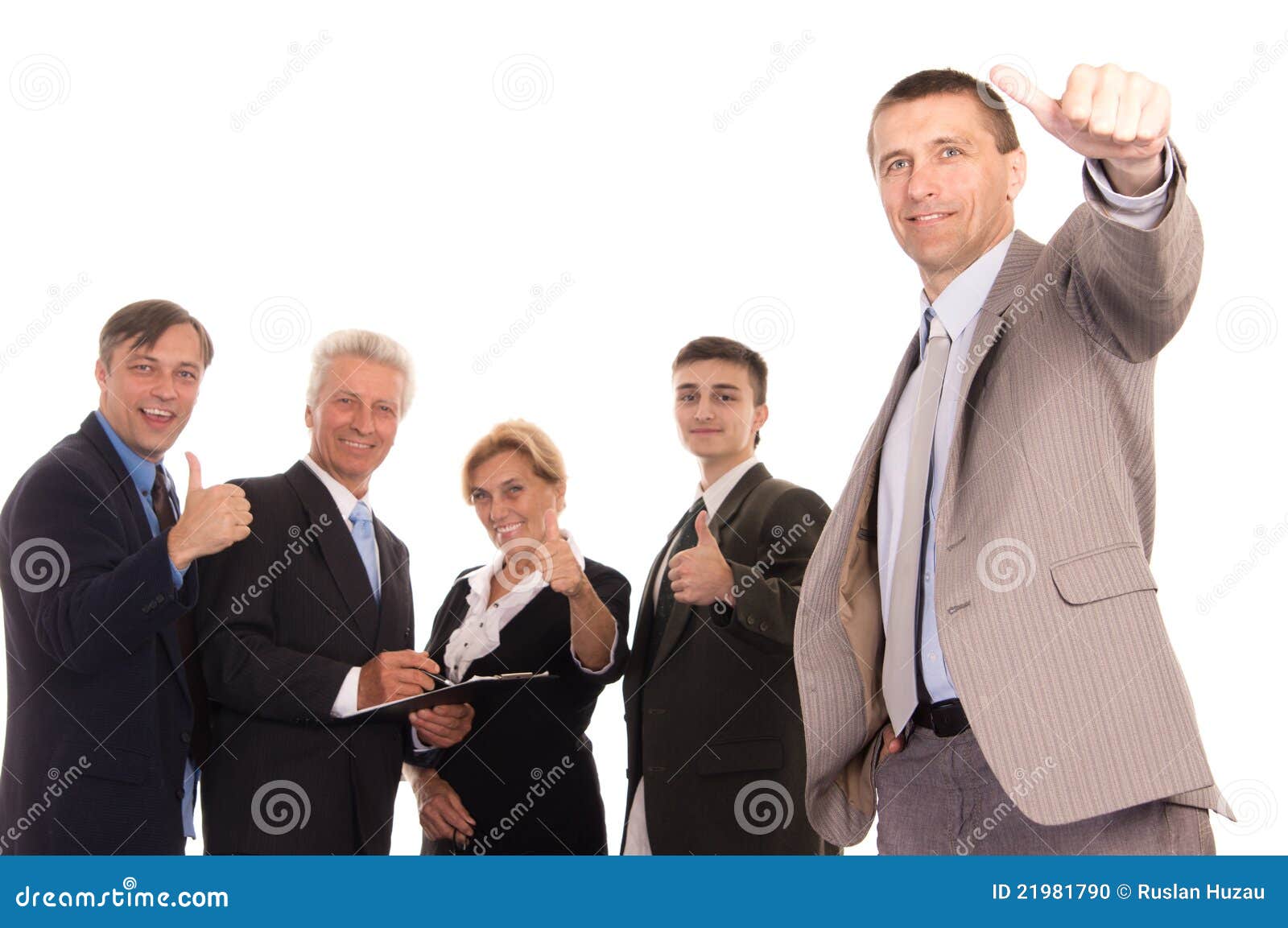 Nice team on white stock photo. Image of good, hands - 21981790