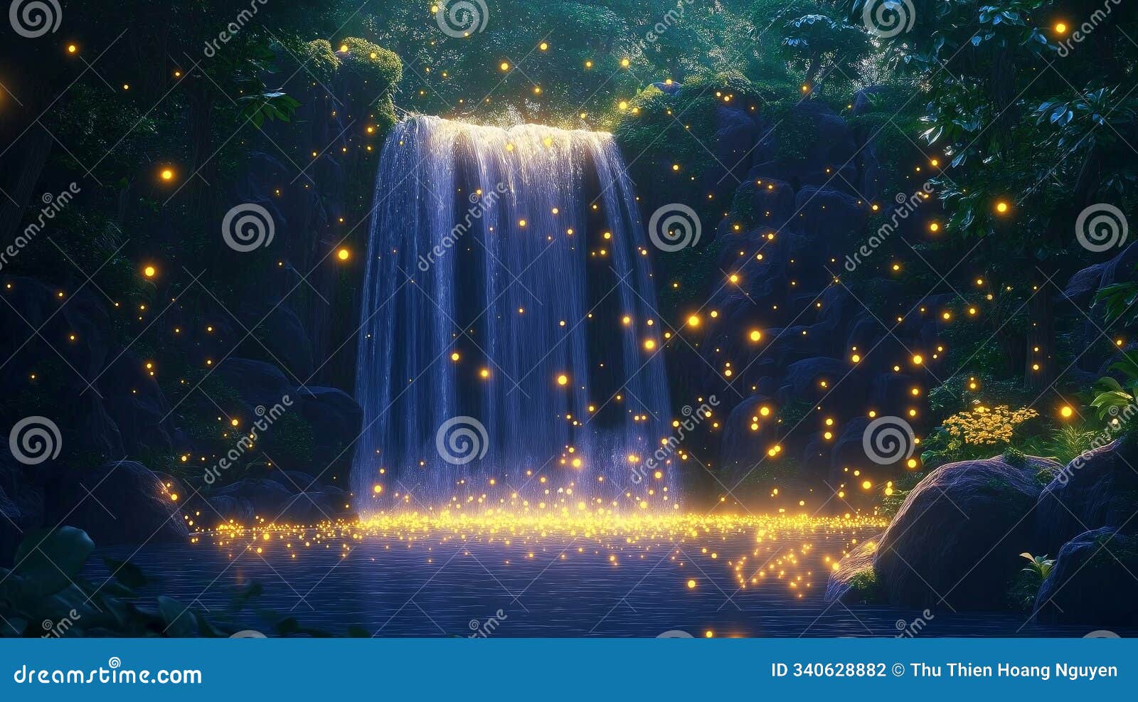Nice Theme Anime Background Stock Photo - Image of environment, glow ...