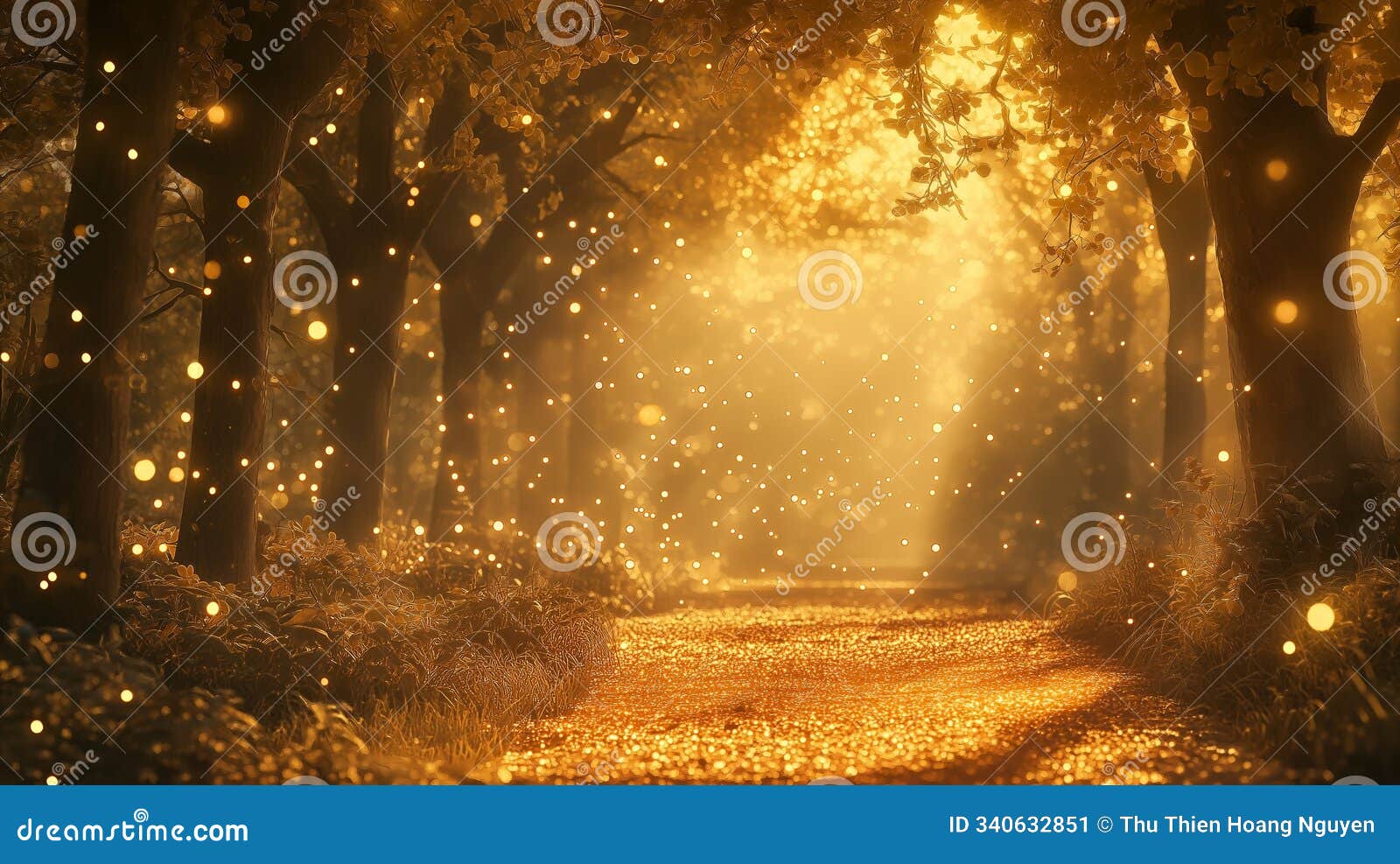 Nice Theme Anime Background Stock Image - Image of leaf, tree: 340632851