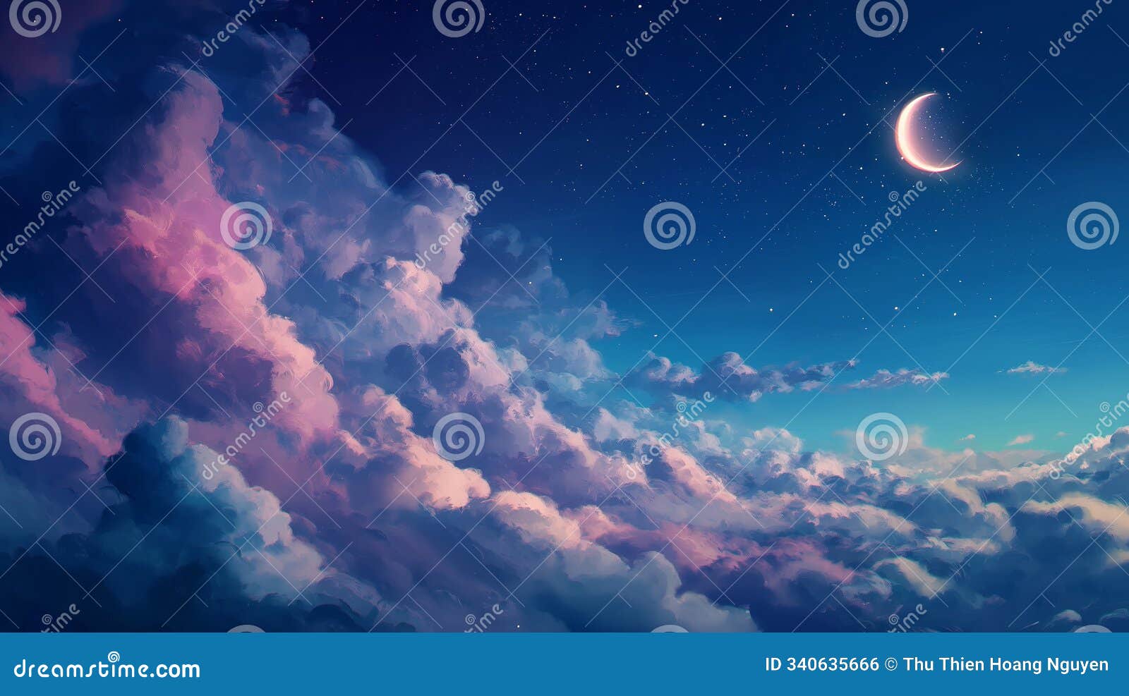 Nice Theme Anime Background Stock Photo - Image of abstract, nature ...
