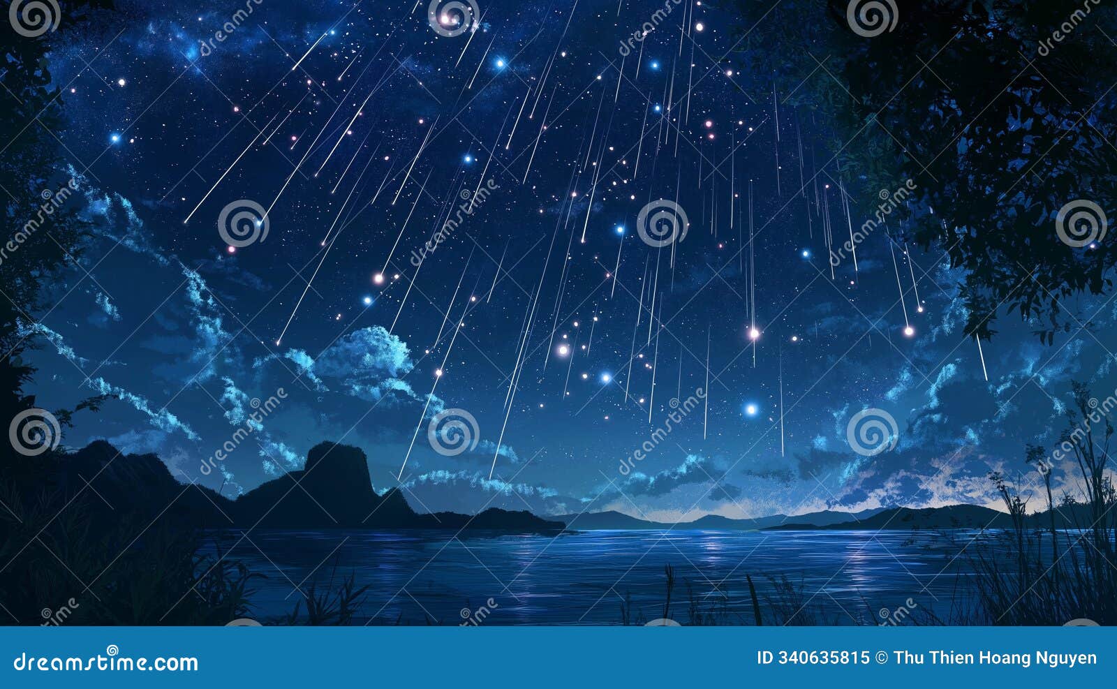 Nice Theme Anime Background Stock Image - Image of anime, science ...