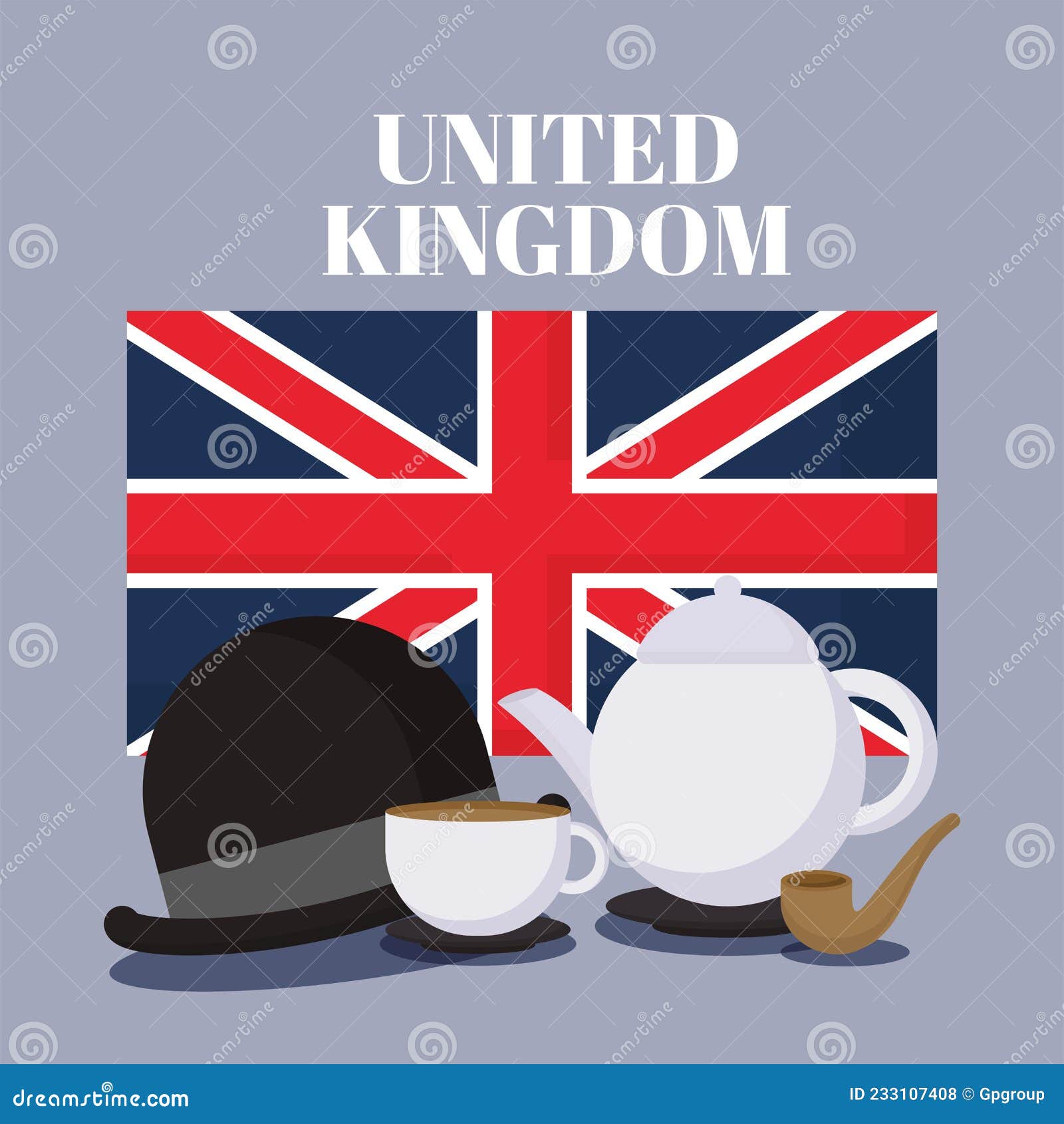 Nice uk design stock vector. Illustration of country - 233107408