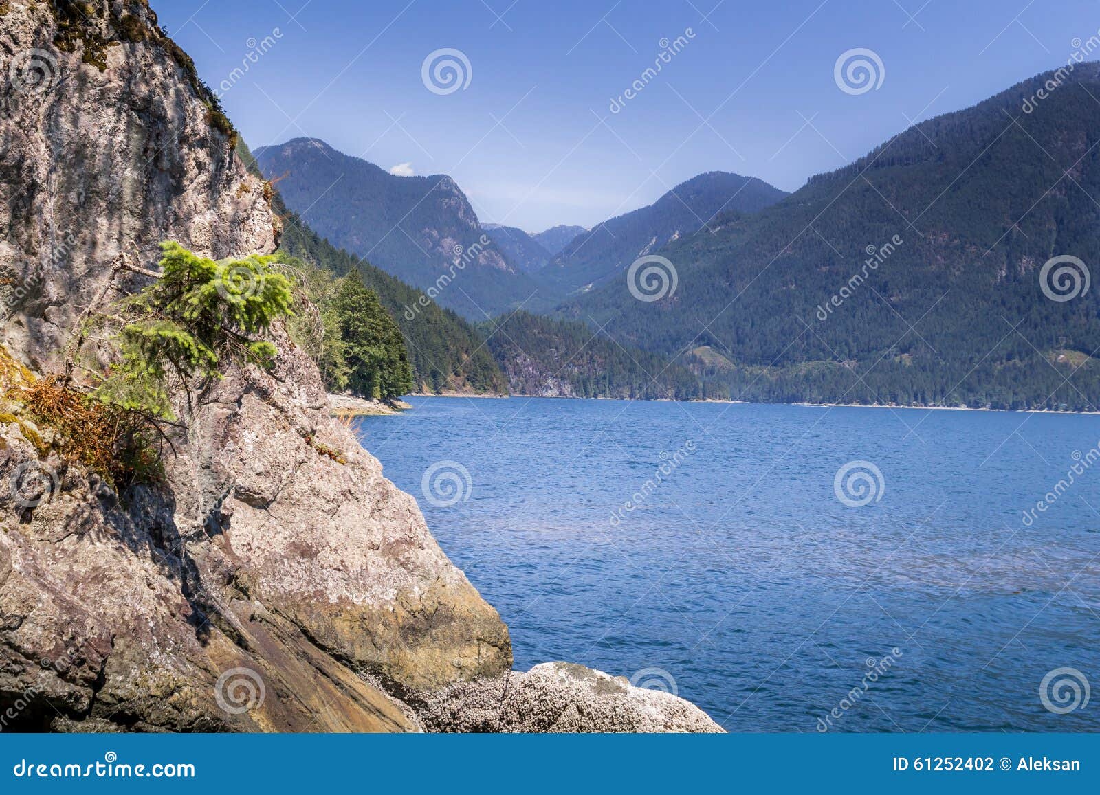 Nice Veiw of Mountains in the Bay Stock Photo - Image of tranquil ...