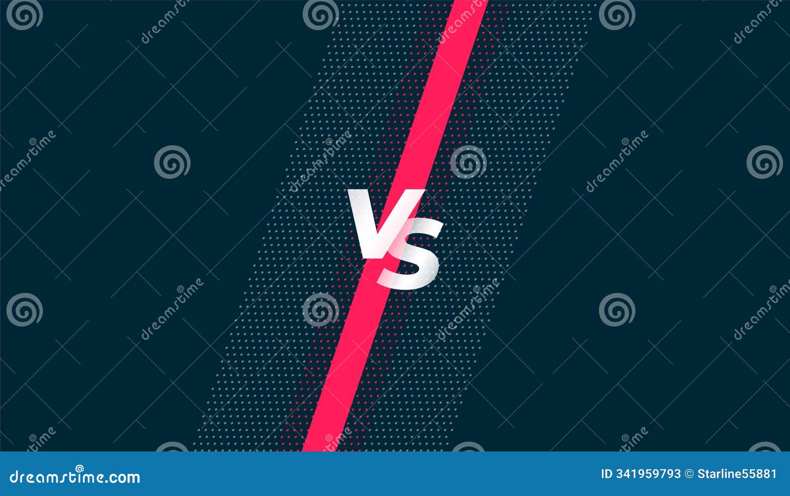 Nice Versus Vs Championship Poster for Tournament Match Stock ...