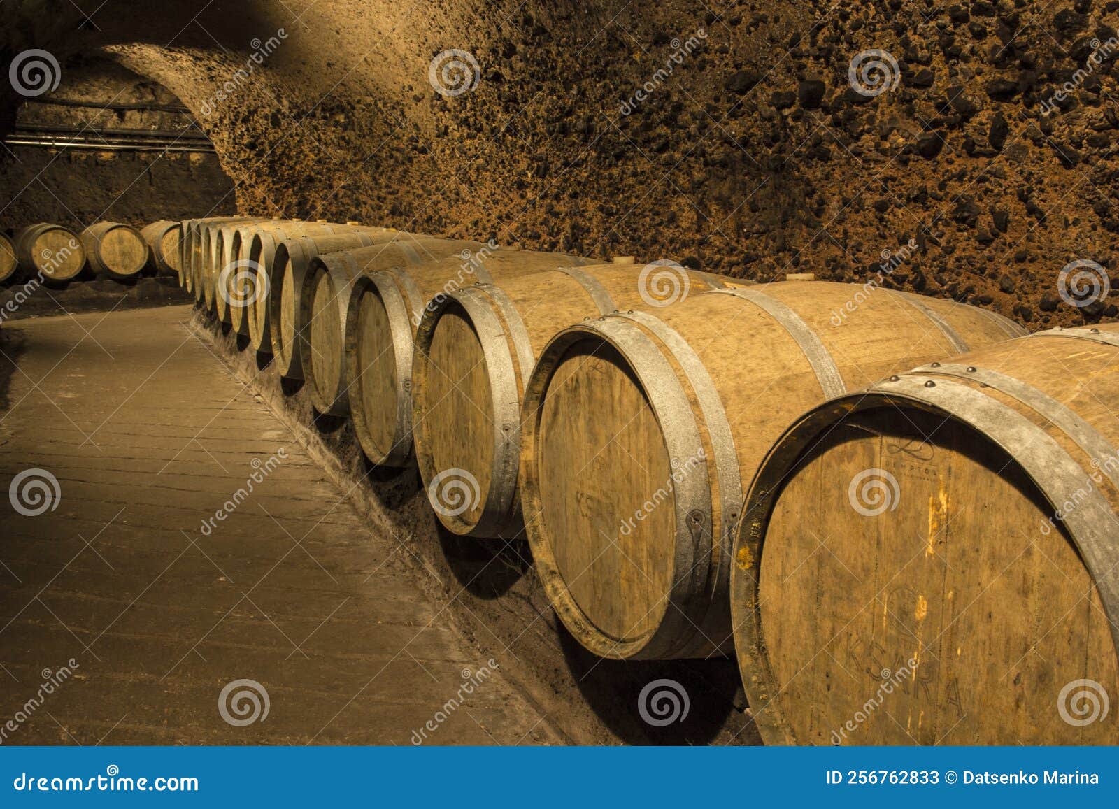 Nice View Inside the Winery Editorial Stock Photo - Image of walks ...