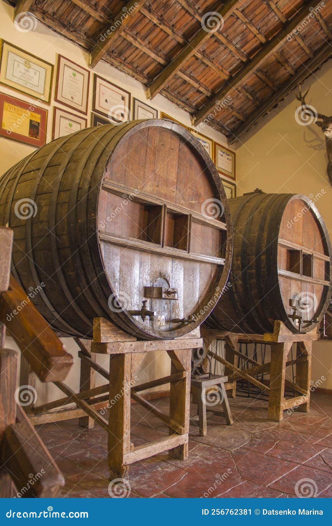 Nice View Inside the Winery Editorial Photo - Image of architecture ...