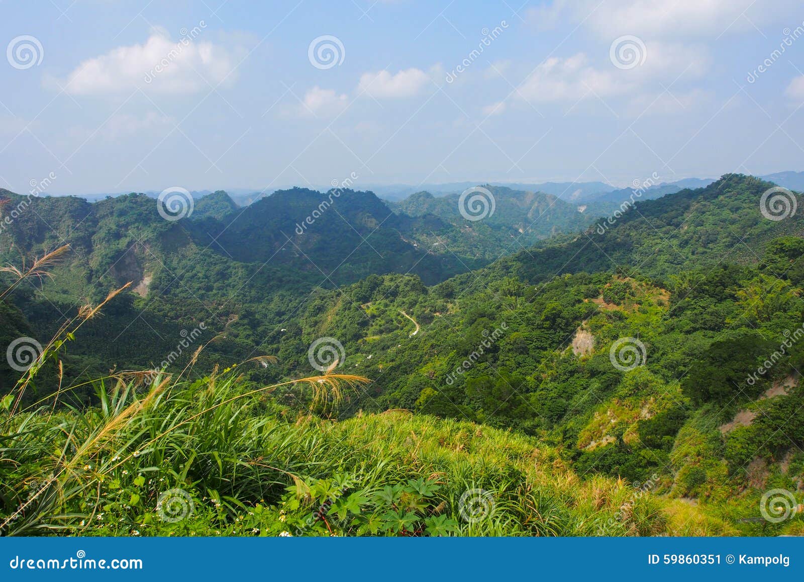 Nice View of Mountain Landscape in Taiwan Stock Image - Image of mother ...