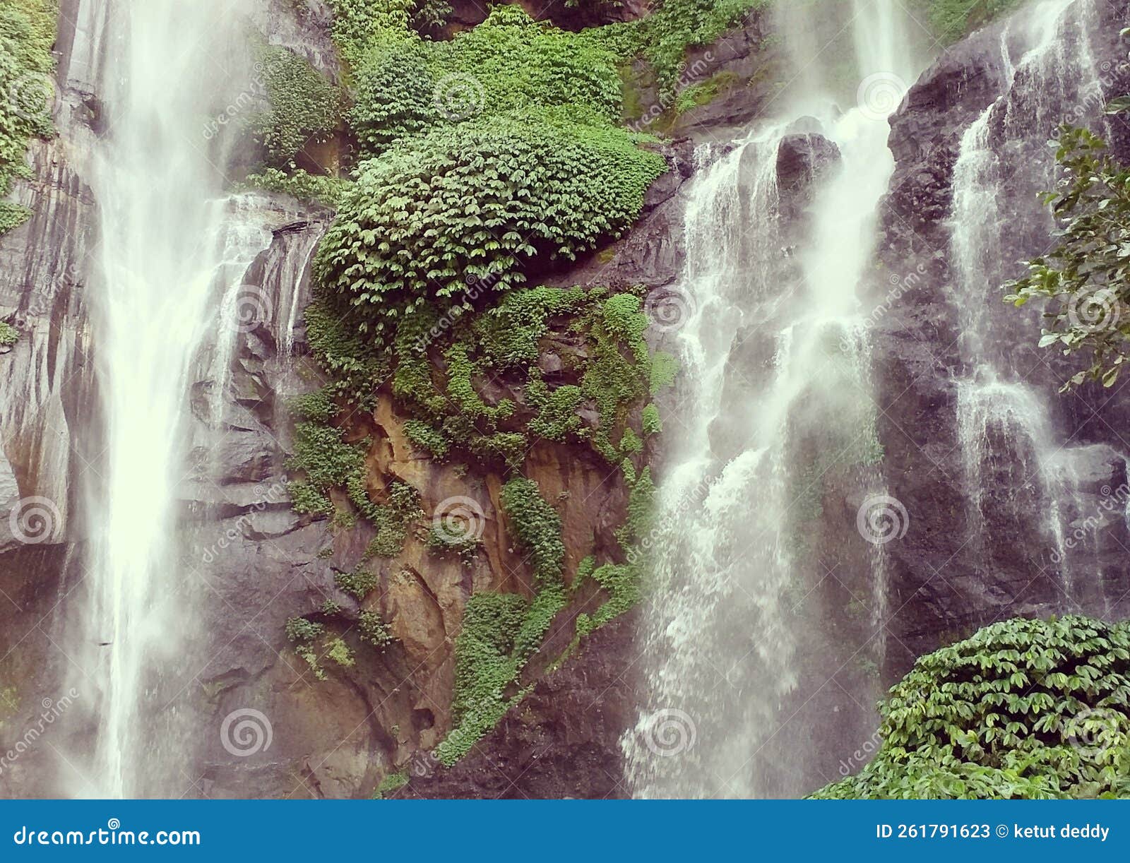 Nice View Waterfal in Buleleng Bali Stock Image - Image of buleleng ...