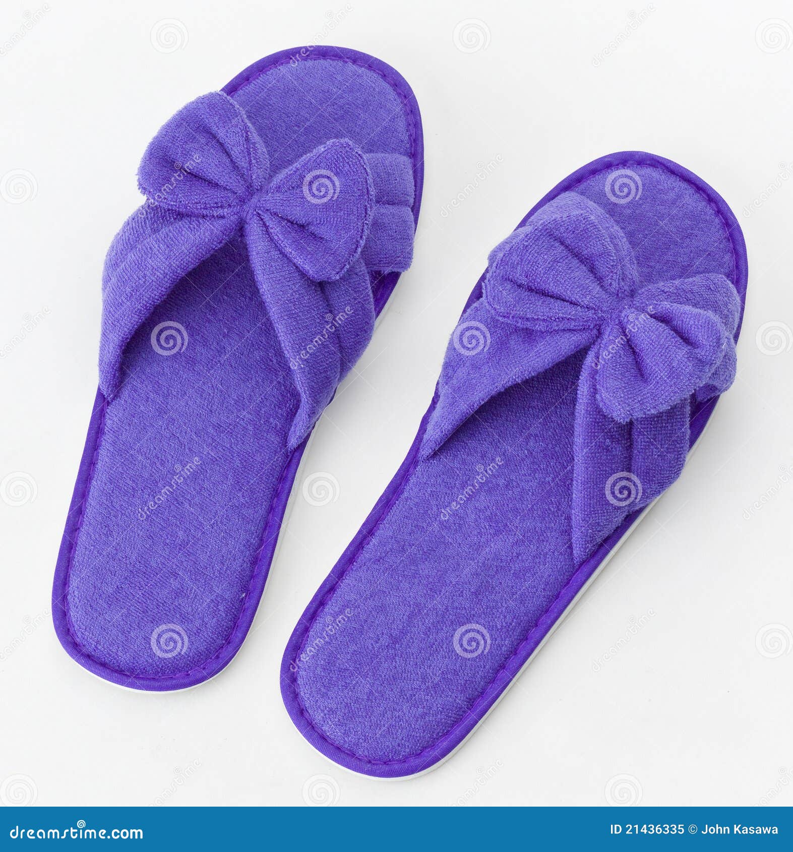 Nice violet slipper stock image. Image of hospitality - 21436335