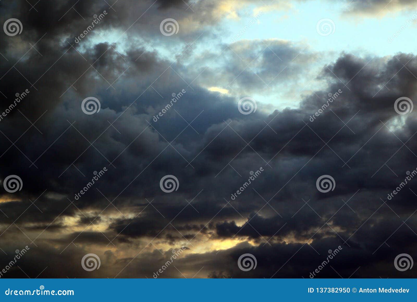 Nice Vivid Sun Colored Clouds for Using in Design As Background Stock ...