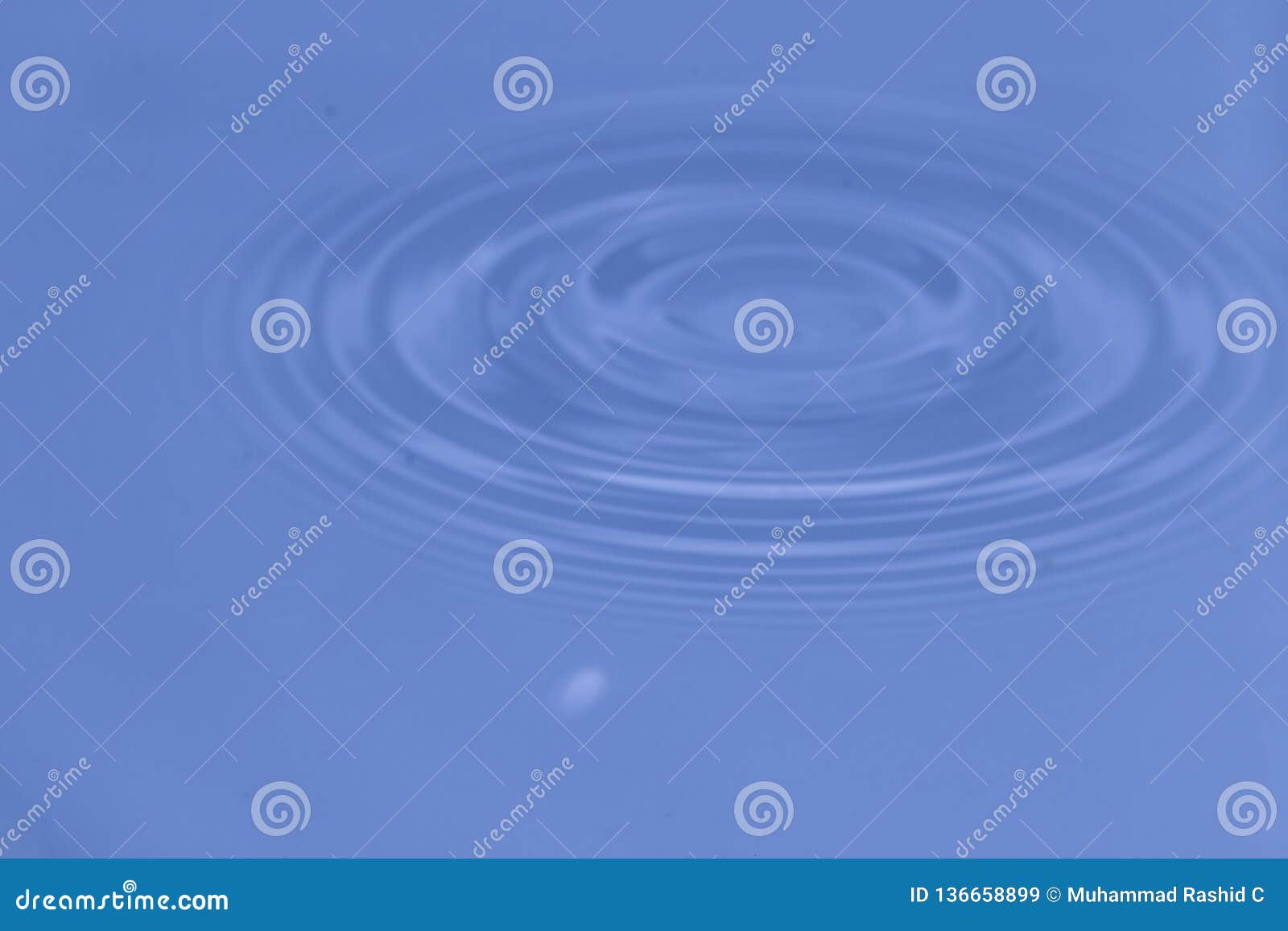 Nice Water Wave Formed by Water Drop Stock Image - Image of nature ...