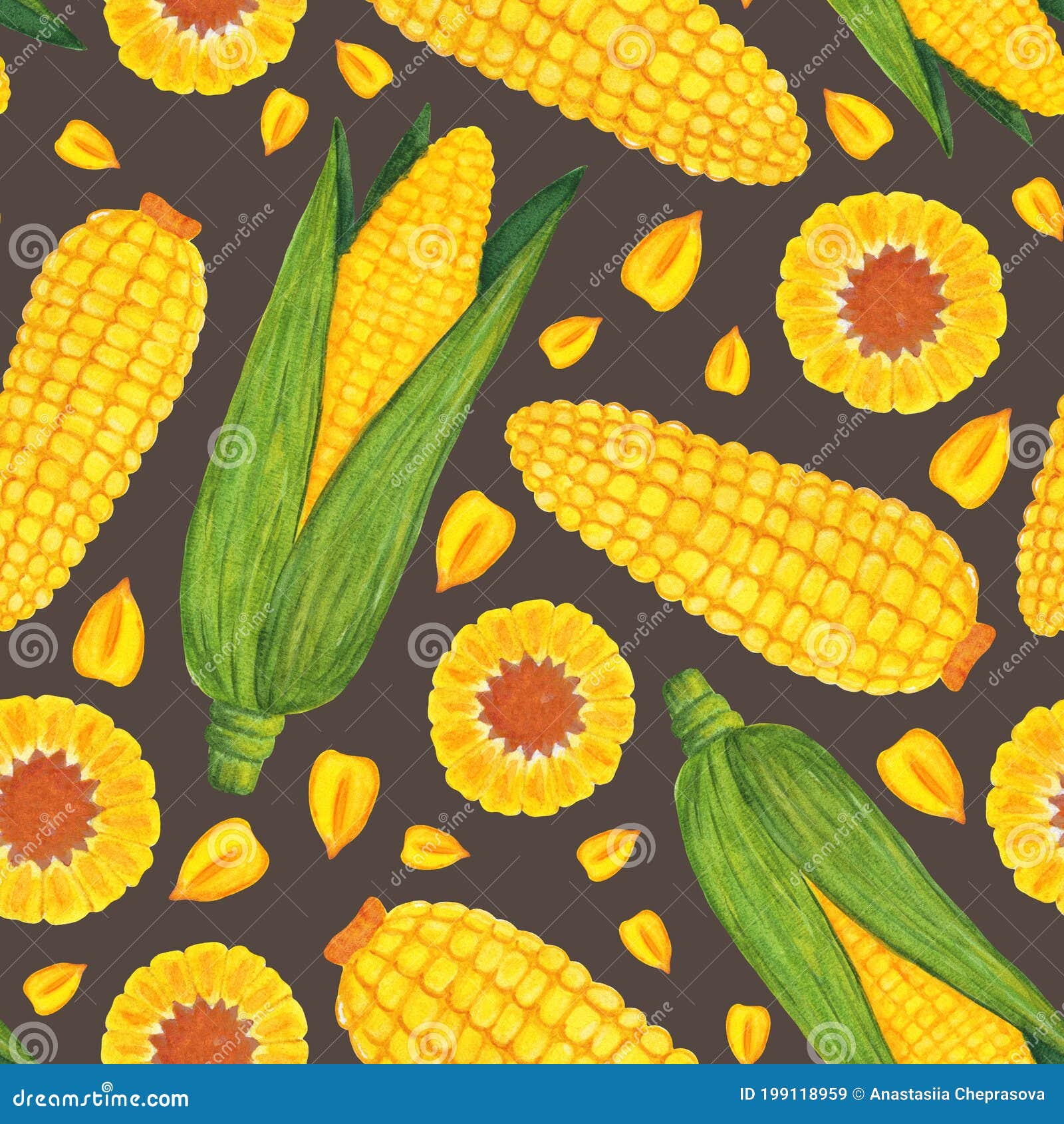 Corn Background Design