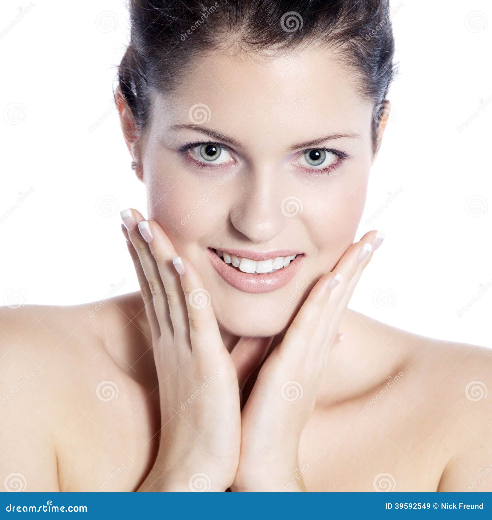 Nice wellnes face stock image. Image of female, healthy - 39592549