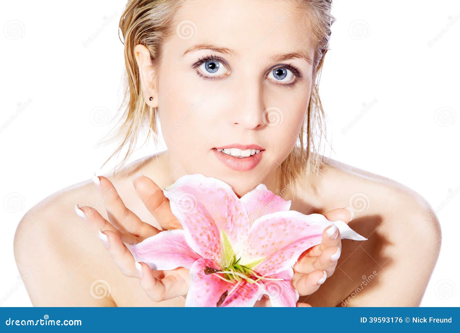 Nice wellnes face stock photo. Image of aroma, orchid - 39593176