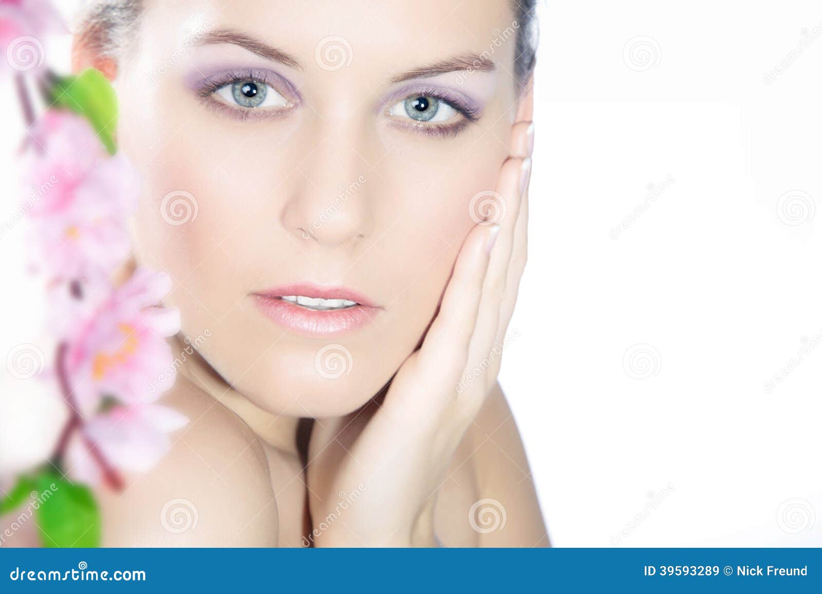 Nice Wellnes Face Very Close Up Stock Image - Image of beautiful ...