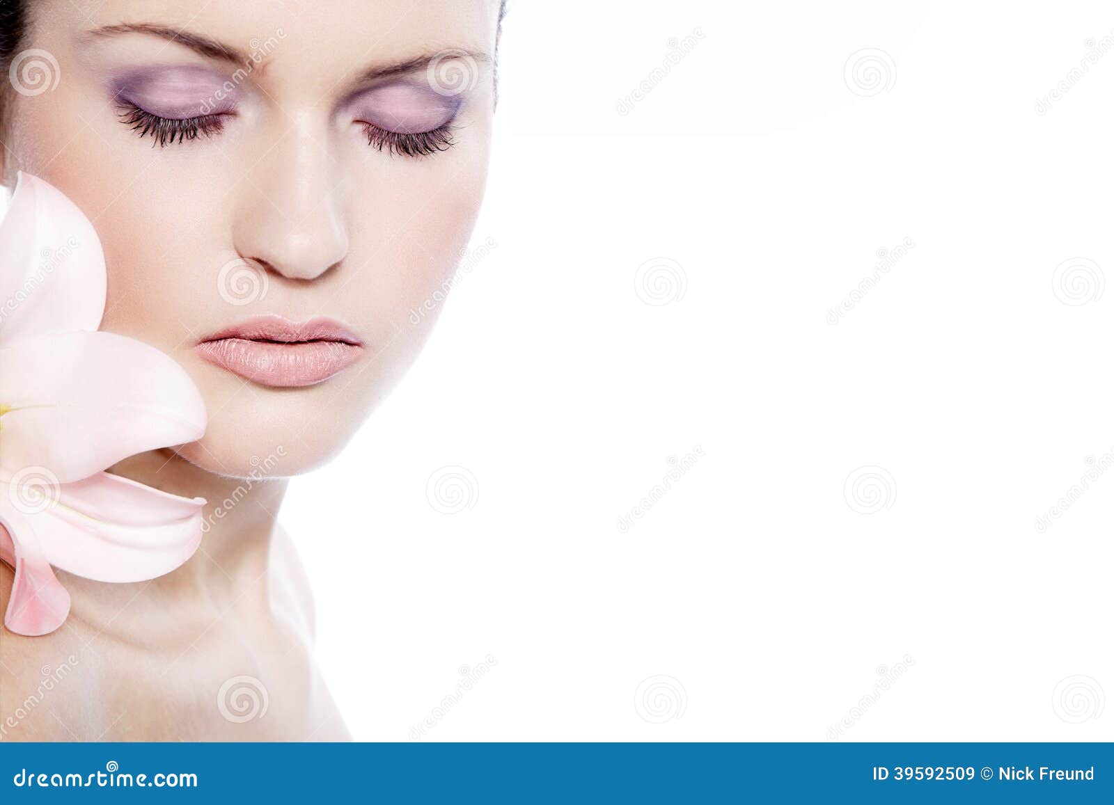 Nice Wellnes Face Very Close Up Stock Image - Image of elegance, aroma ...