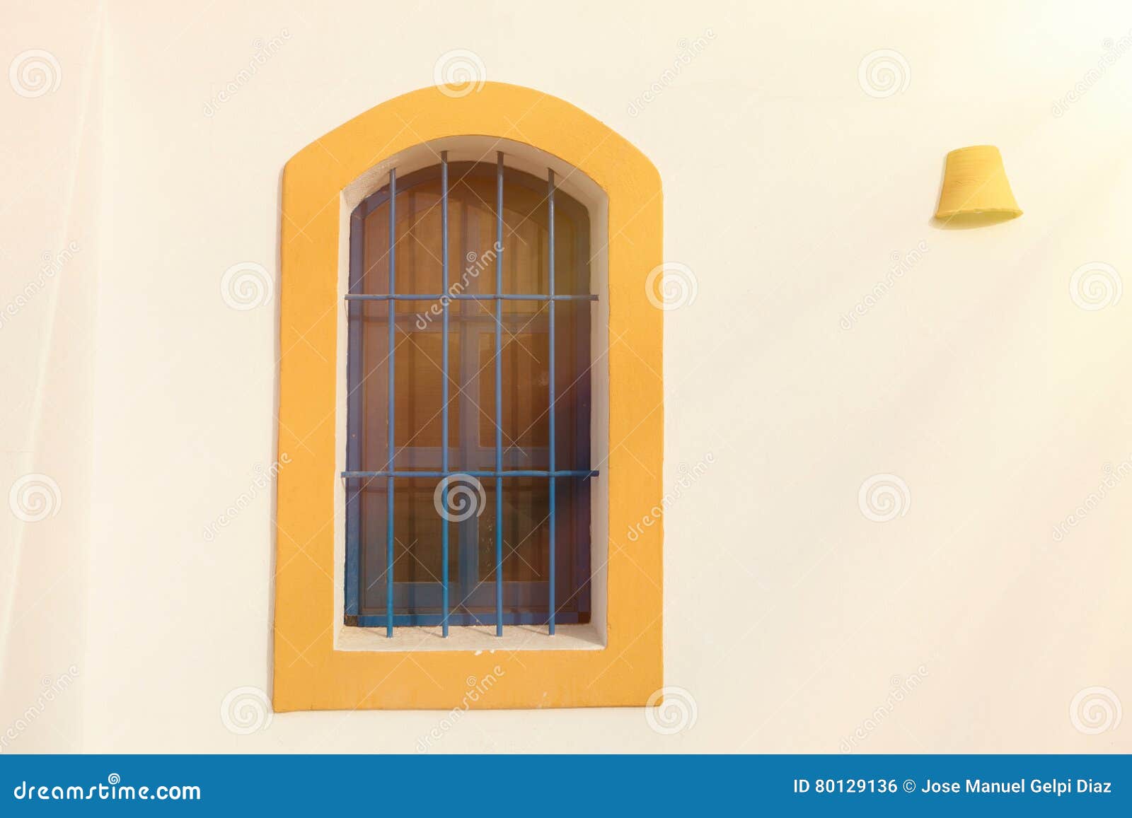 Nice Windows on Mediterranean House in Spain Stock Photo - Image of ...