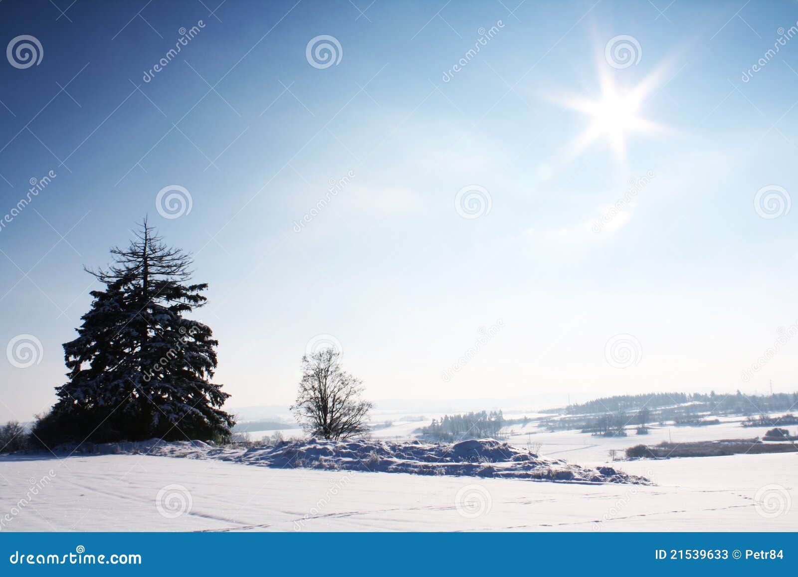Nice winter scenery stock image. Image of majestic, summit - 21539633