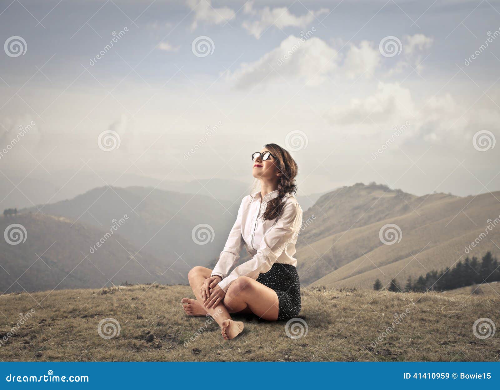 Nice woman stock image. Image of attractive, copyspace - 41410959