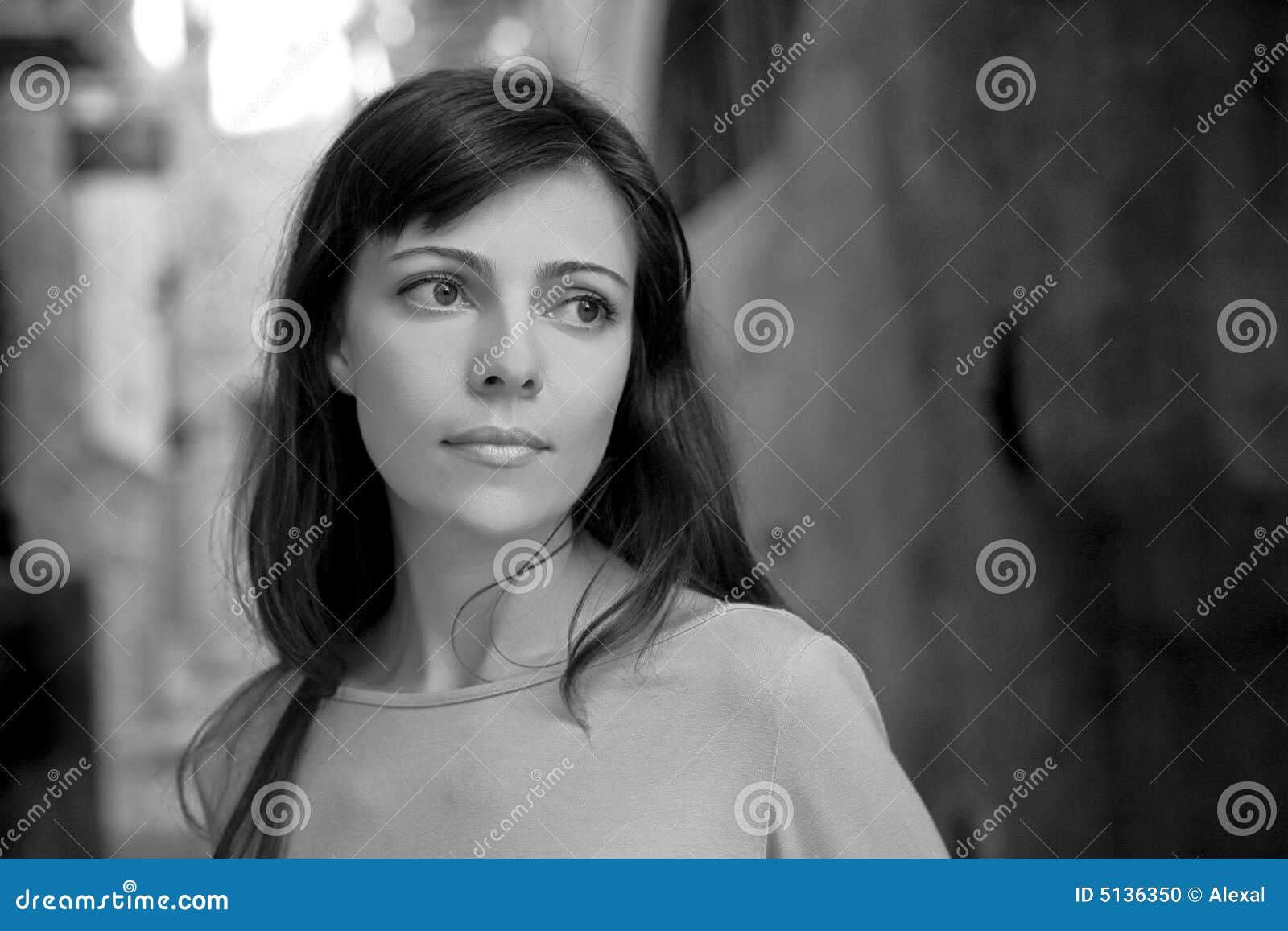 Nice women stock photo. Image of cold, female, look, tone - 5136350